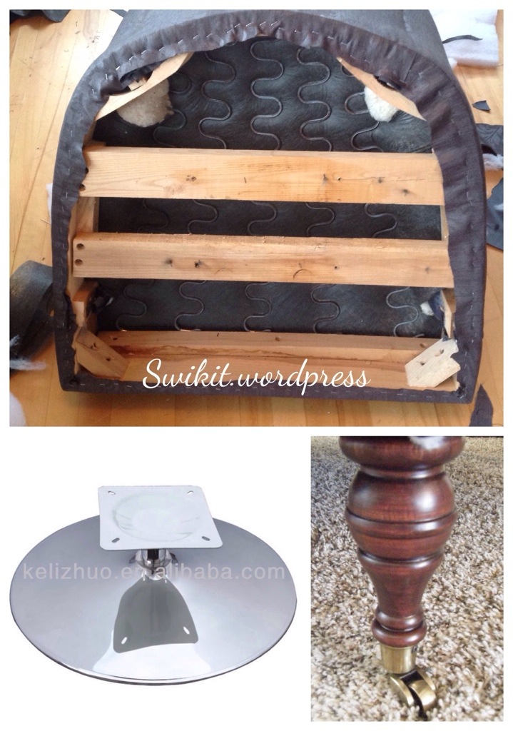 Updating an 80s Swivel Rocker – Artisan Upholstery Studio