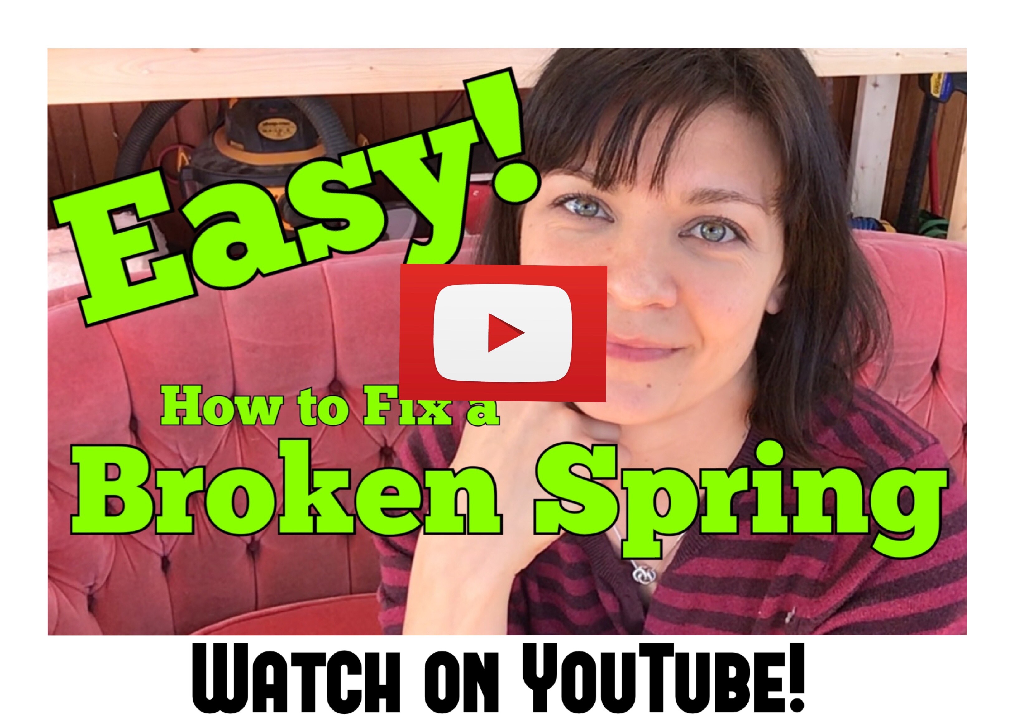 Upholstery Tip: How to Fix a Broken Spring – Artisan Upholstery Studio